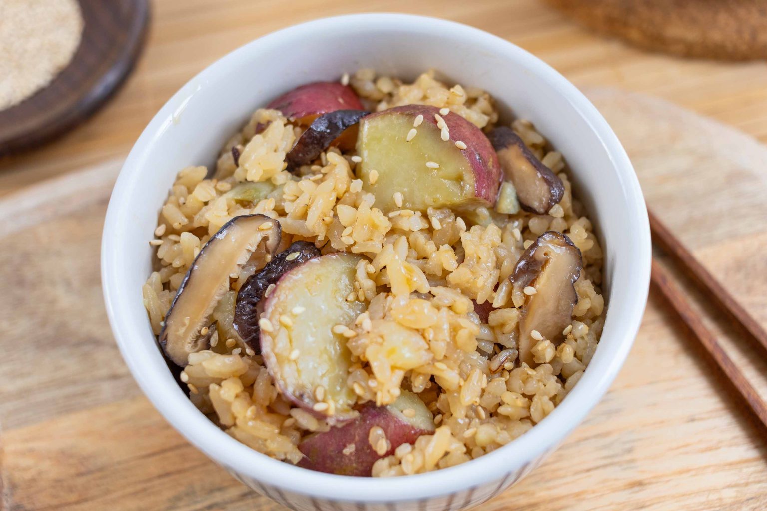 Japanese Sweet Potato Rice