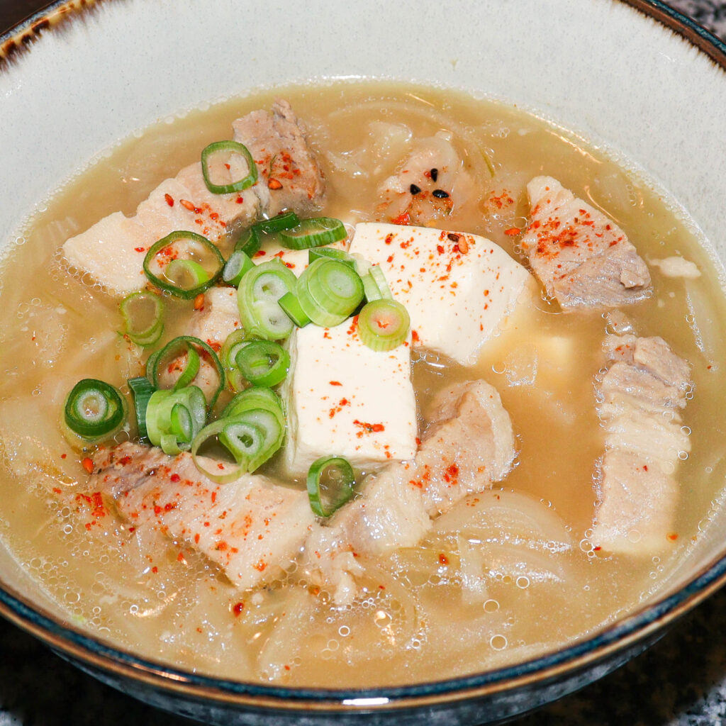 Pork Miso Soup (Tonjiru)